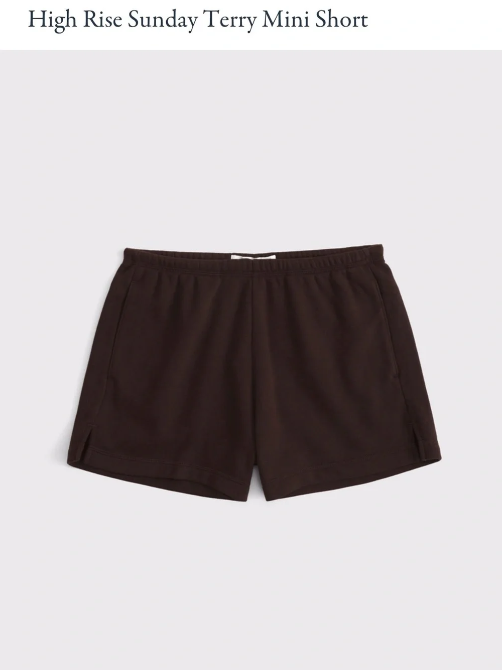 Abercrombie & Fitch | Shorts | Abercrombie Fitch High Rise Sunday Terry ...